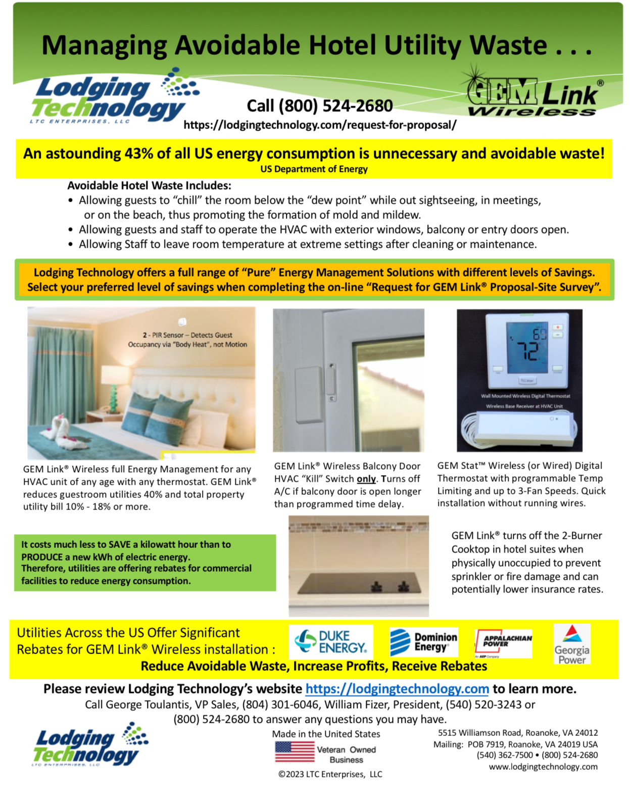 Managing Avoidable Hotel Utility Waste - Lodging Technology - Call ...