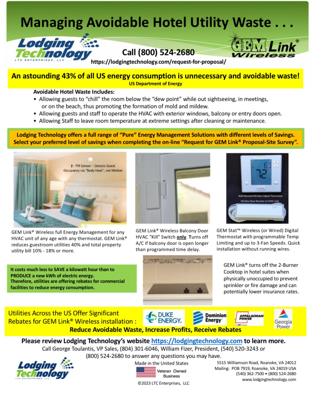 Managing Avoidable Hotel Utility Waste - Lodging Technology - Call ...